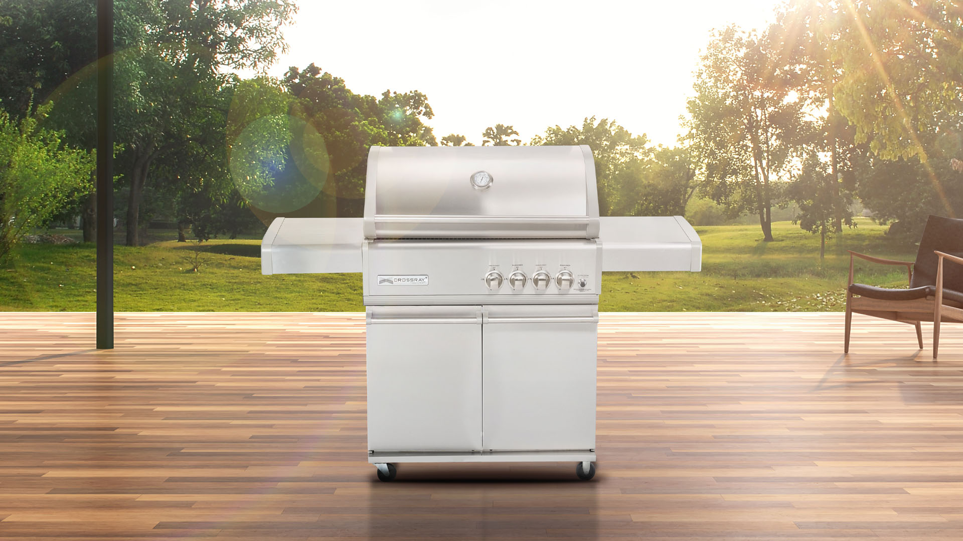 Technologie révolutionnaire de barbecue à infrarouge | CROSSRAY®