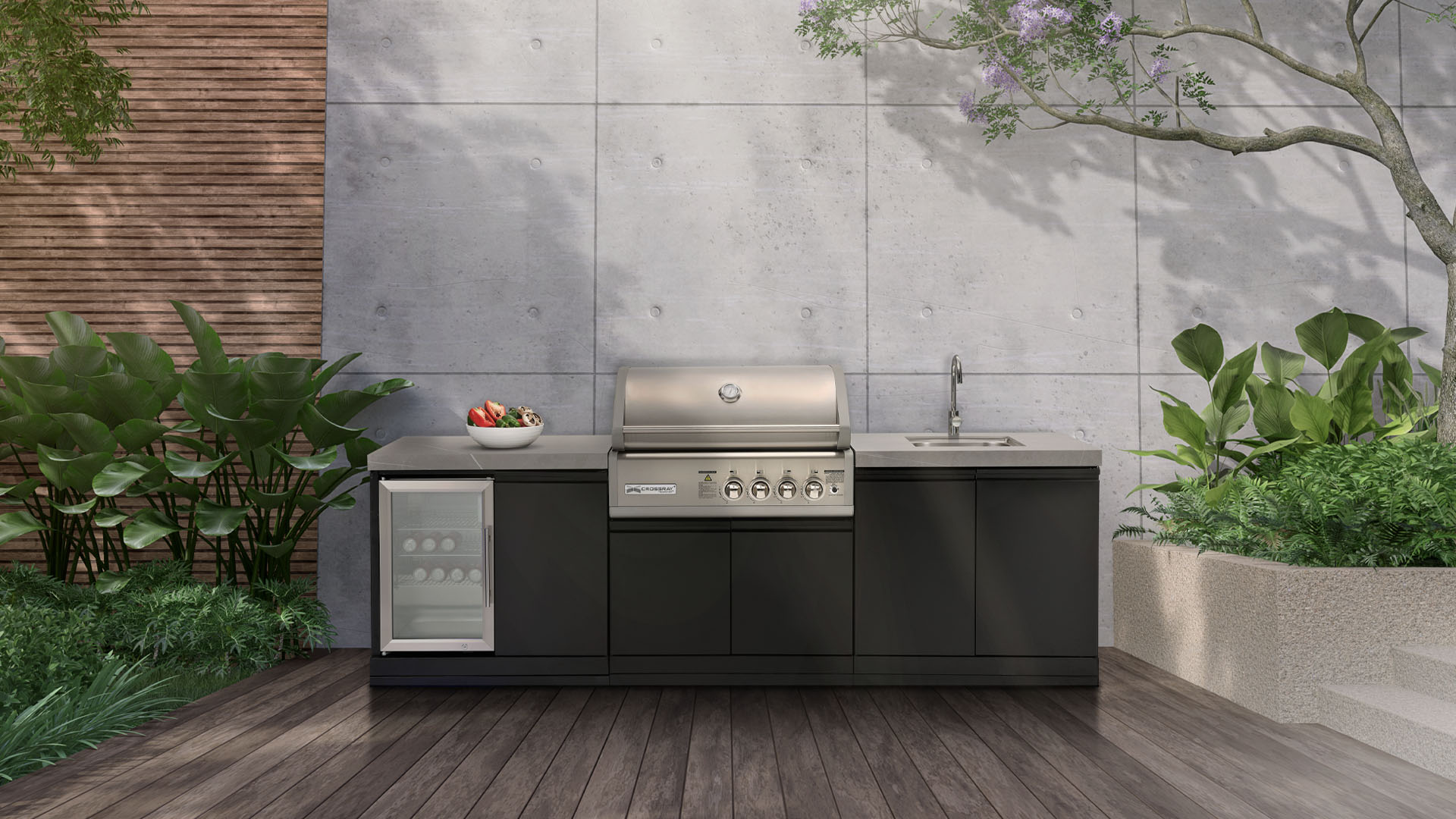 Technologie révolutionnaire de barbecue à infrarouge | CROSSRAY®